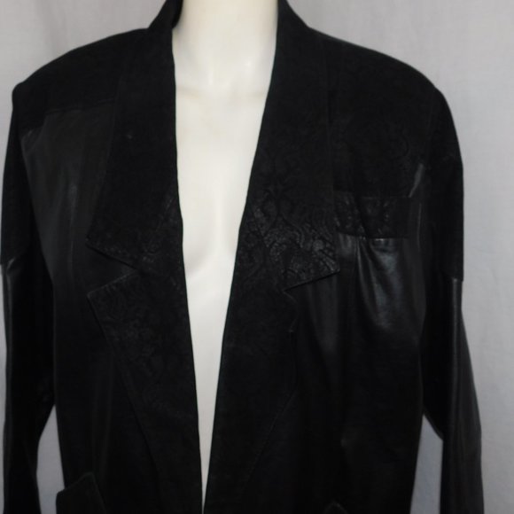 Charles Klein | Jackets & Coats | Full Length Charles Klein Leather ...